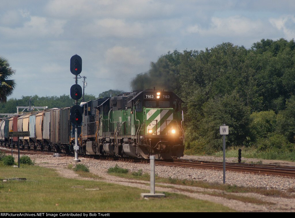A northbound CSX Mixed Manifest